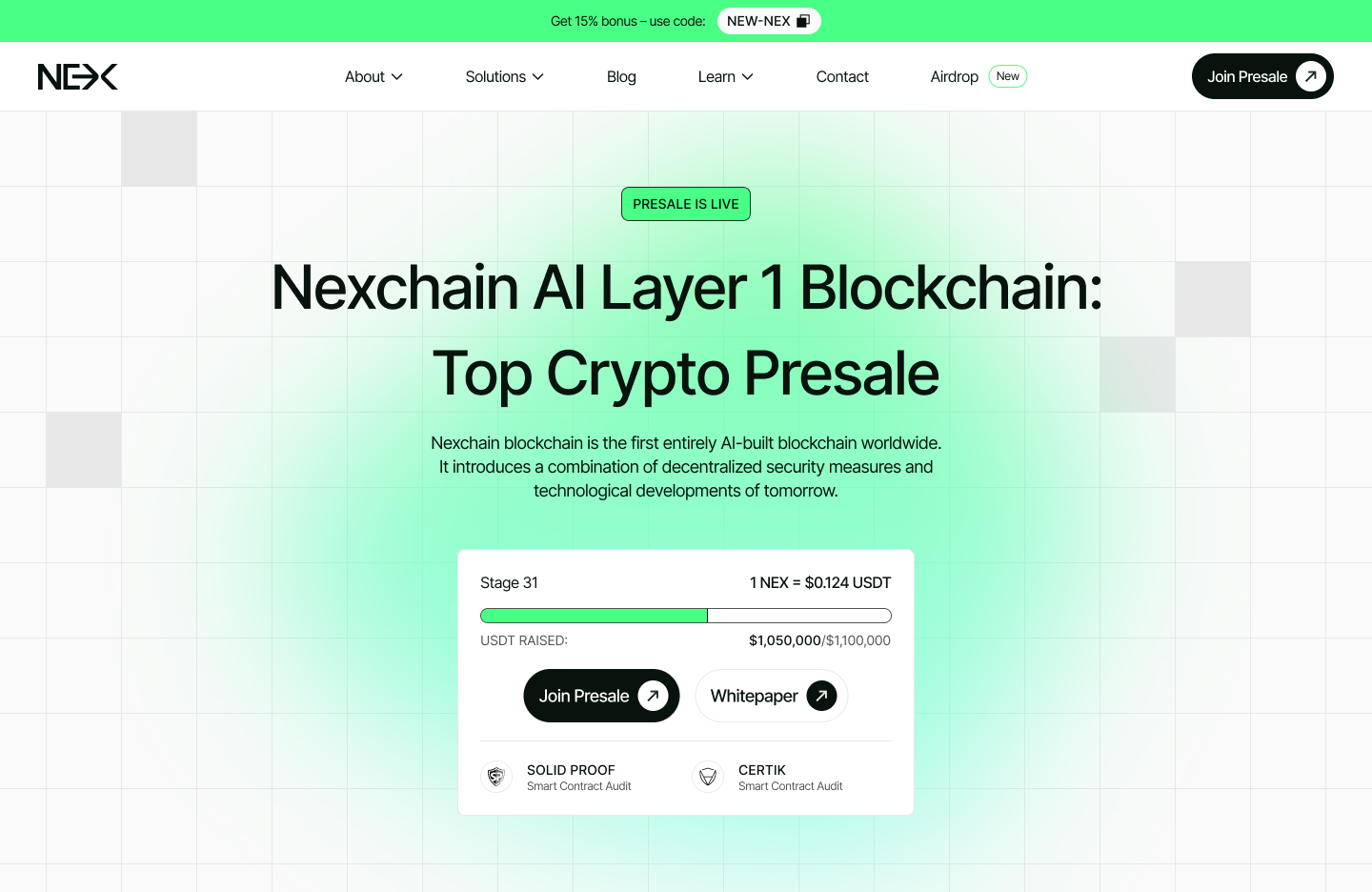 Nexchain blockchain explorer - View Nexchain stats | Nexchain